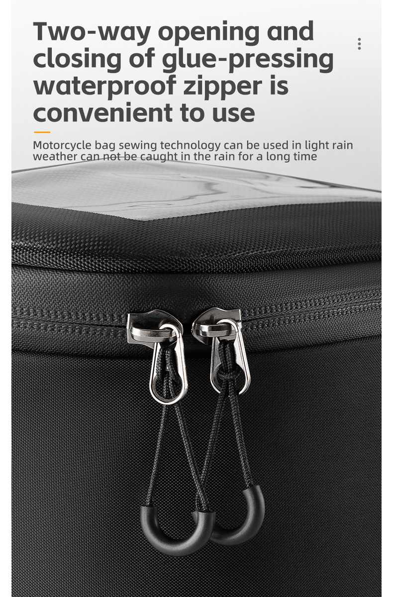 【MY Delivery】ROCKBROS Motorcycle Bag Box Motor Front 6.2 Inches ...