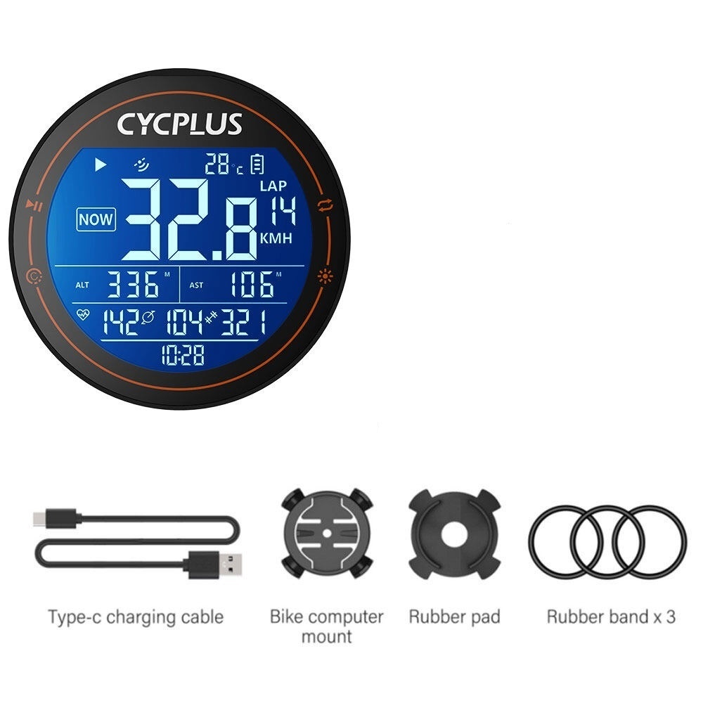 ROCKBROS M2 Bike Computer Power Cadance Heart Rate Display Speedometer ...