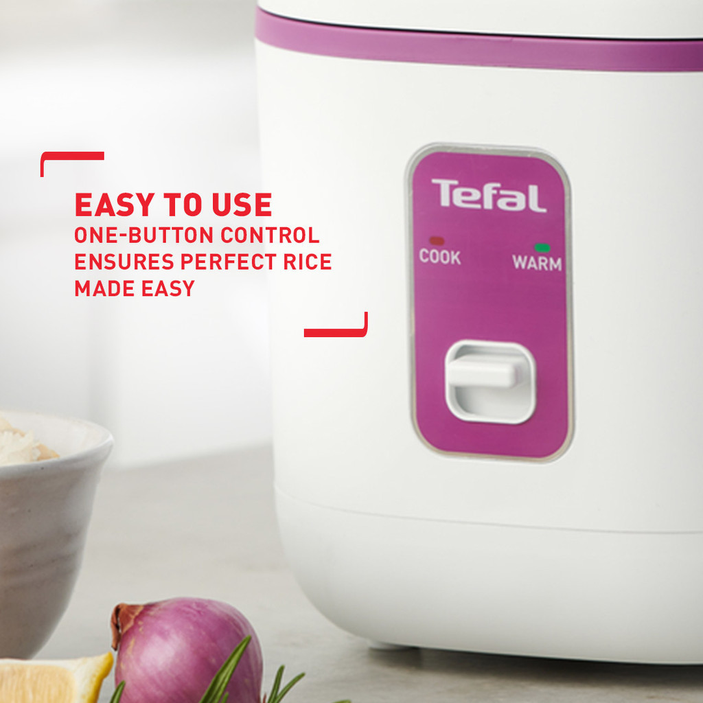 Tefal Mini Mechanical Rice Cooker 0.4L (RK1721) | Shopee Malaysia
