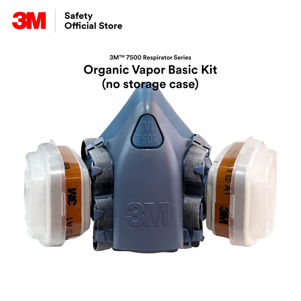 3M™ Ultimate Comfort Painting/ Epoxy 7500 Series Respirator Set [7501 ...