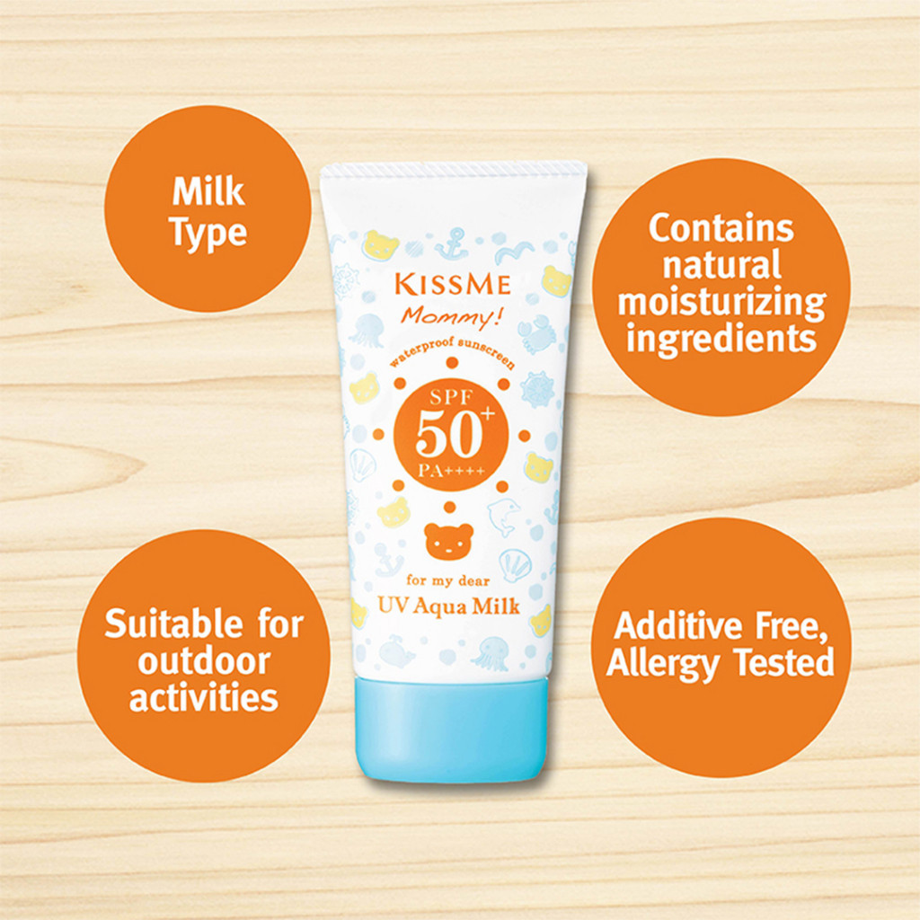KISSME Mommy UV Aqua Milk 50g | Shopee Malaysia