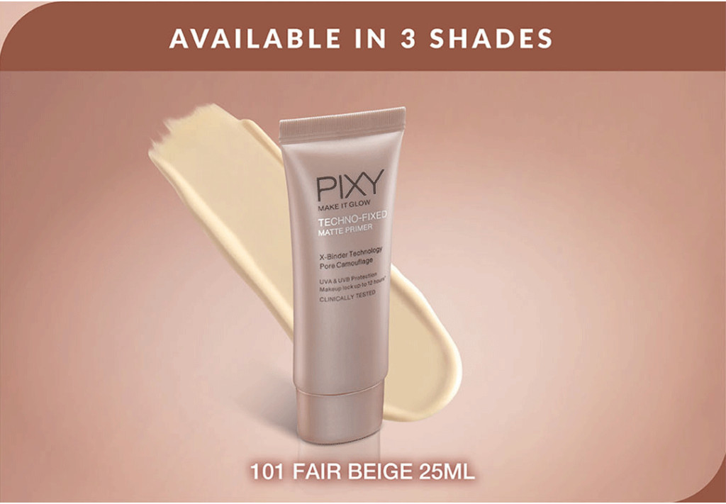 PIXY Make It Glow Techno-Fixed Matte Primer 25ml | Shopee Malaysia