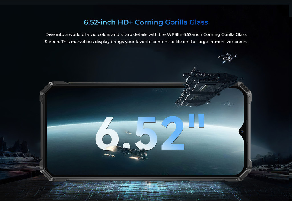 [LOCAL STOCK] OUKITEL WP36 16GB RAM 128GB ROM 6.52” HD+ Rugged ...