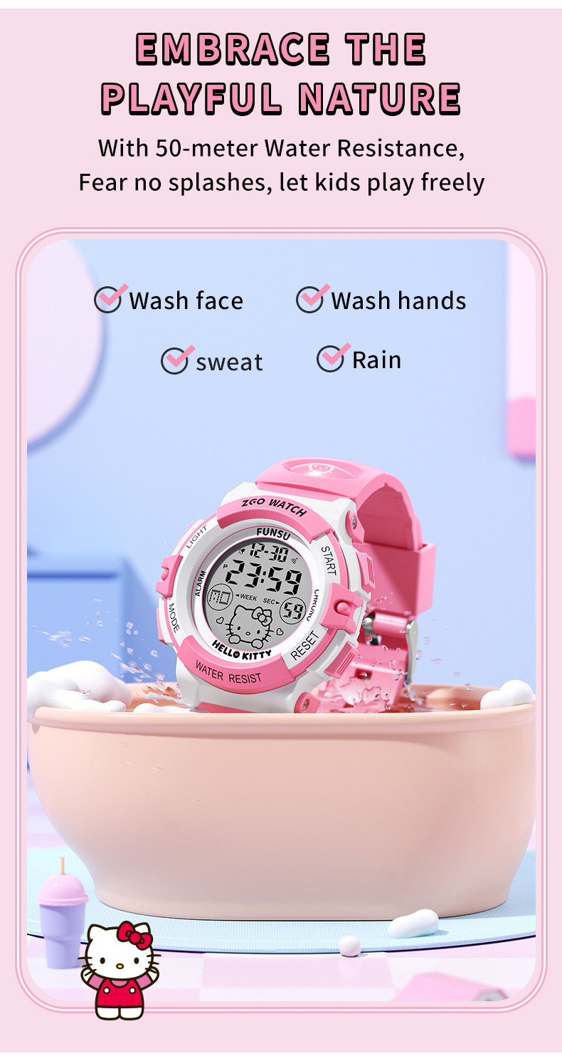 RM15 OFF ZGO x Sanrio HelloKitty Waterproof Electronic Hello Kitty ...
