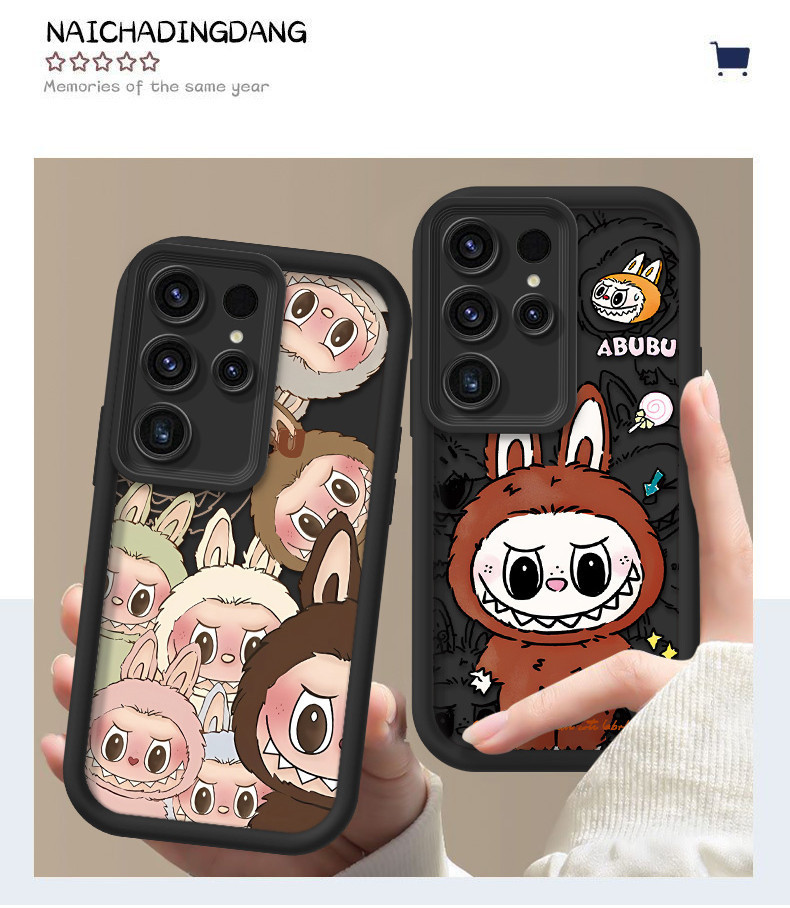 Casing Samsung S24 Ultra Casing Pop Mart Phone Casing Cool Cartoon ...