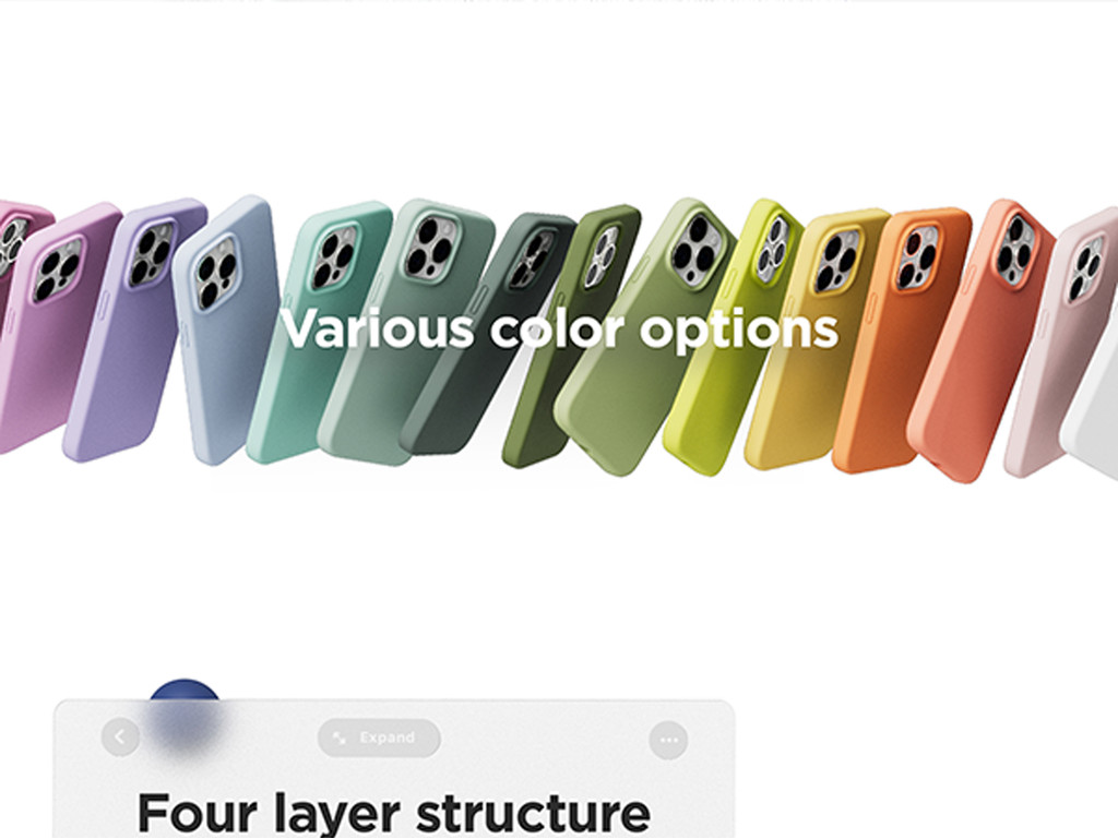 elago iP15 Pro Max Premium Liquid Silicone case Compatible for iPhone ...