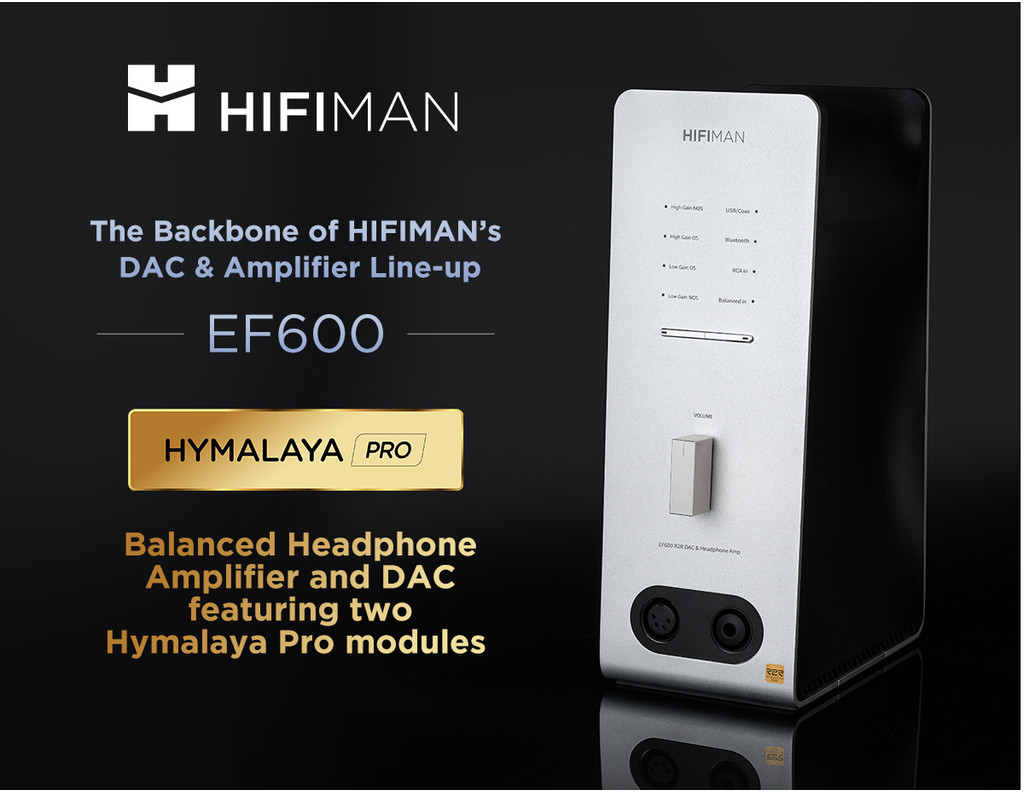 Hifiman EF600, Desktop DAC and Amplifier: Hymalaya Pro Modules DAC/AMP ...