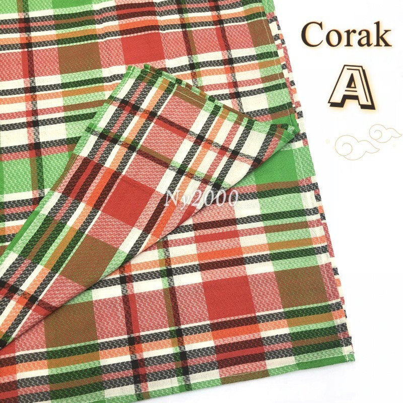 Selimut Cotton Petak Kotak Legend 【SIAP JAHIT】/ Classic Check Design ...