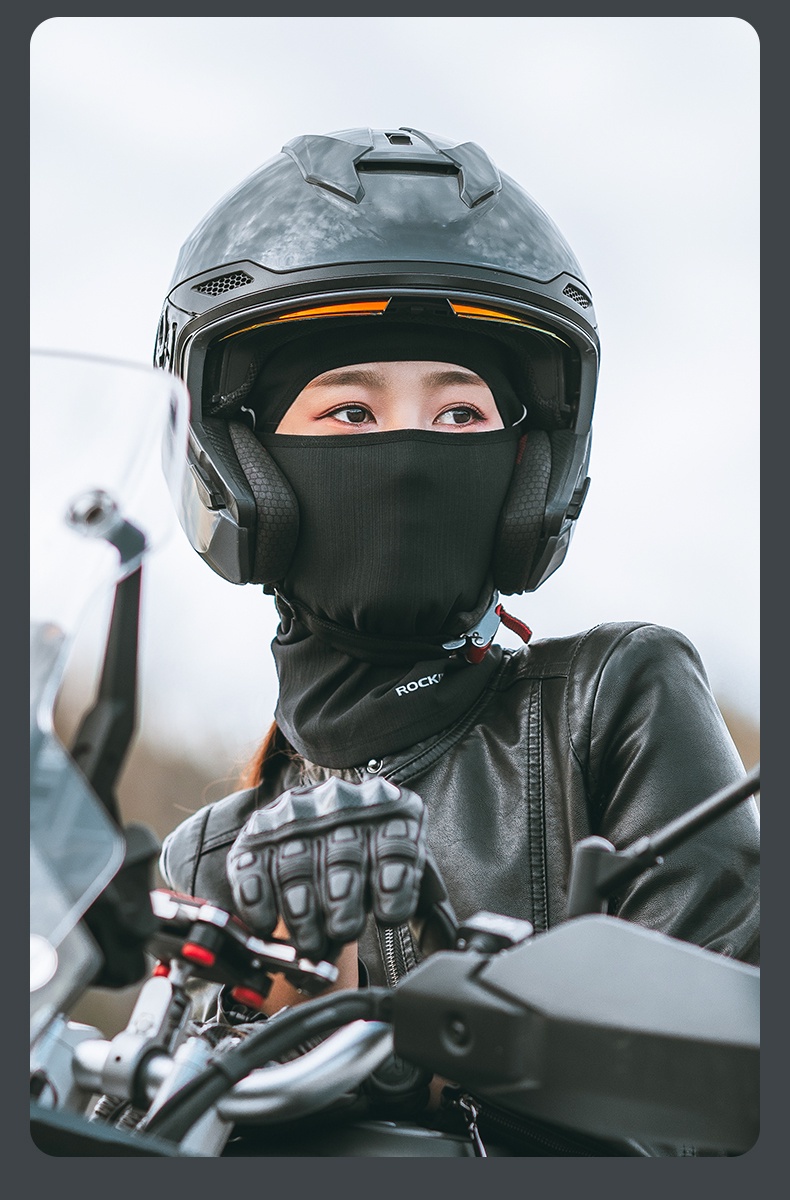 【MY Delivery】ROCKBROS Sun Protection Motorcycle Full Cover Face Mask ...