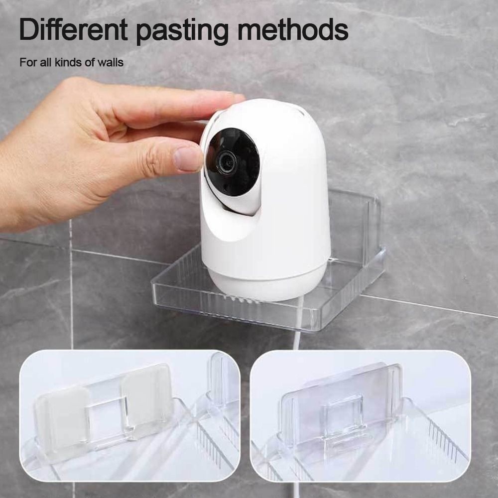 Punch Free CCTV Holder Camera Stand Camera Rack Storage Detachable Wall ...