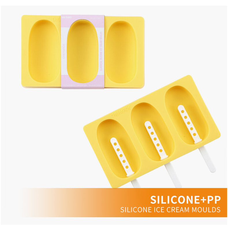 [CHEFMADE.os] Ice Cream Making Tray Mold Silicone Ice Cream Mold ...