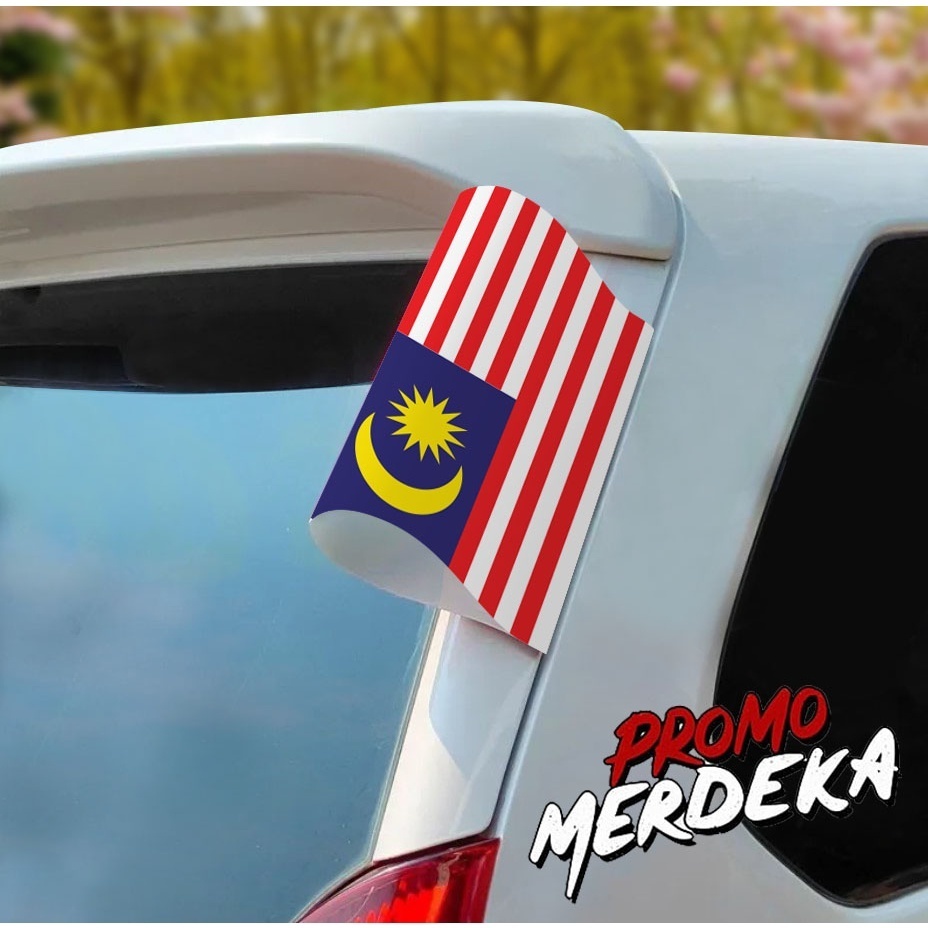 Car Bendera Label Tag Decoration Sticker Exterior Waterproof Design ...