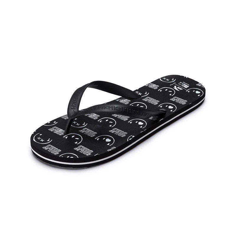 ANTA Men IP-Smiley Slippers 812338512-2 - Black (Kasut Selipar ...