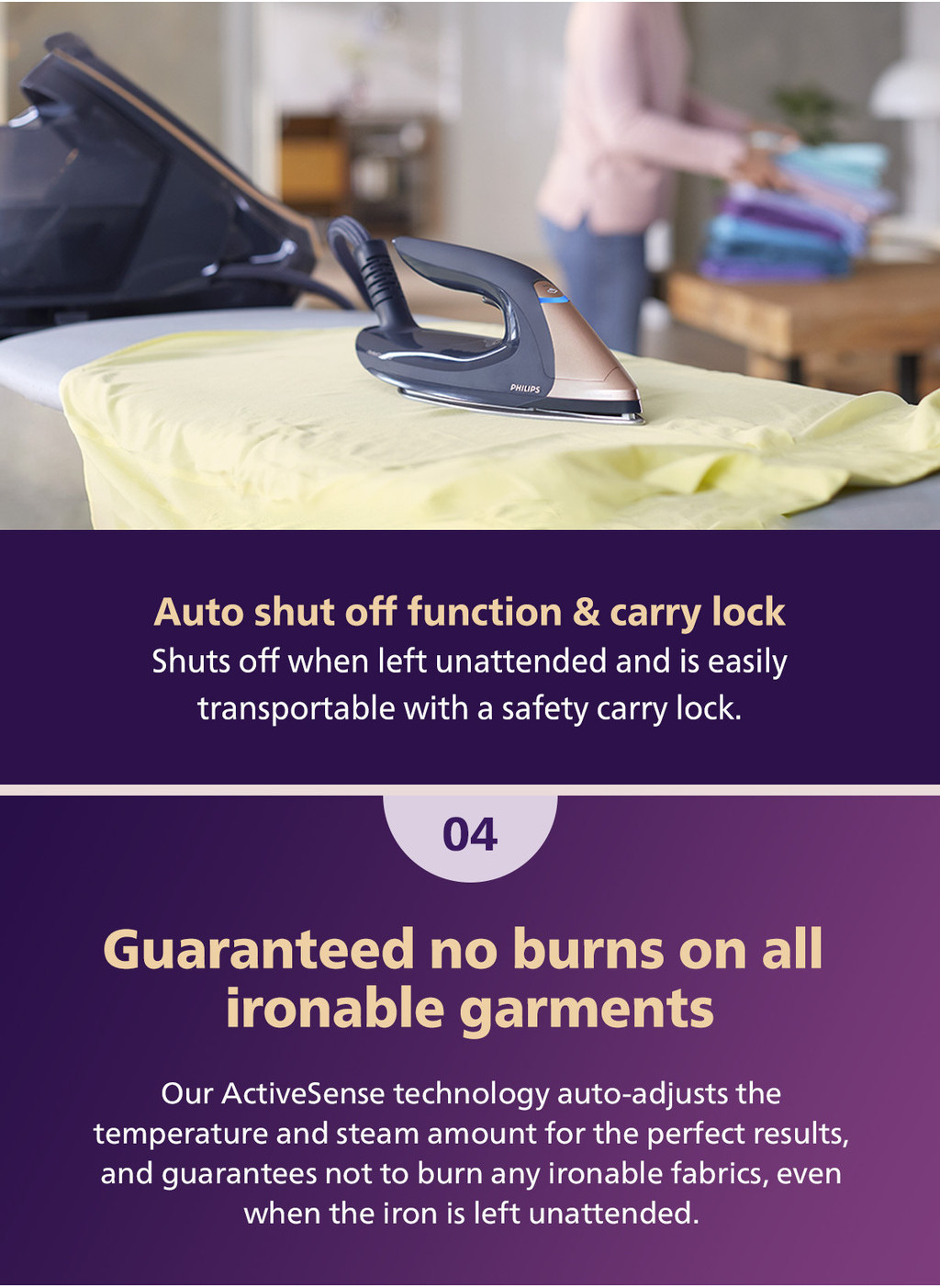 Philips PSG9050 | Steam Generator Iron | Smart, Powerful, Compact ...