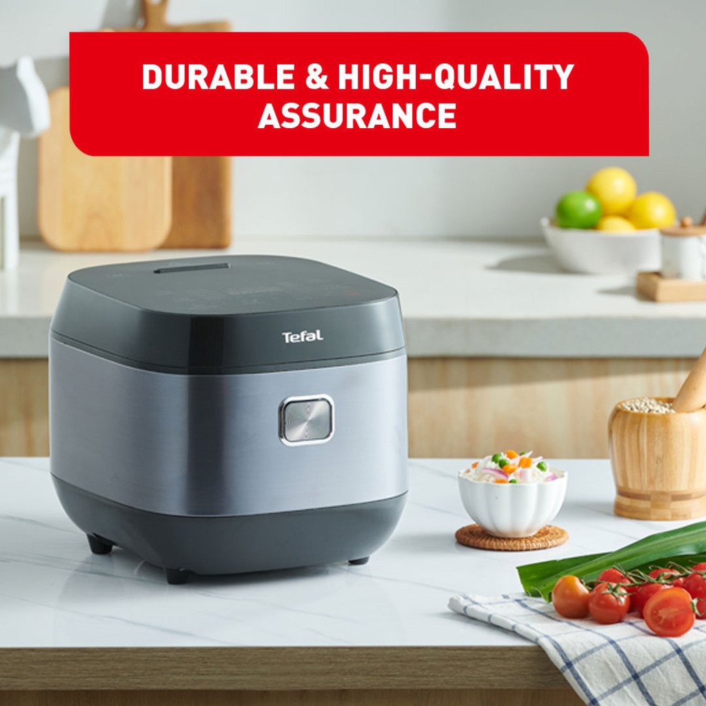 Tefal Delirice Plus Fuzzy Logic Rice Cooker 1.8L (RK776B) | Shopee Malaysia