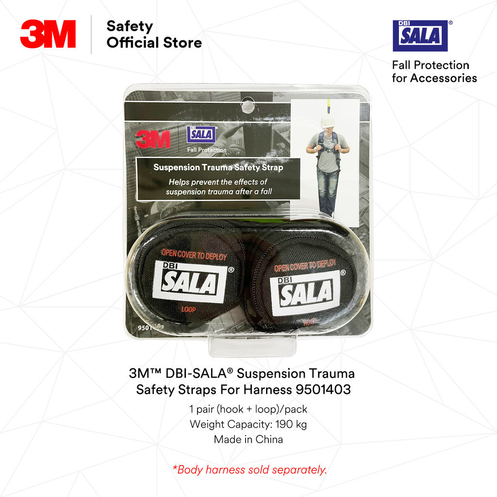 3M™ DBI-SALA® Suspension Trauma Safety Straps For Harness 9501403/ Accessories Fall Protection ...