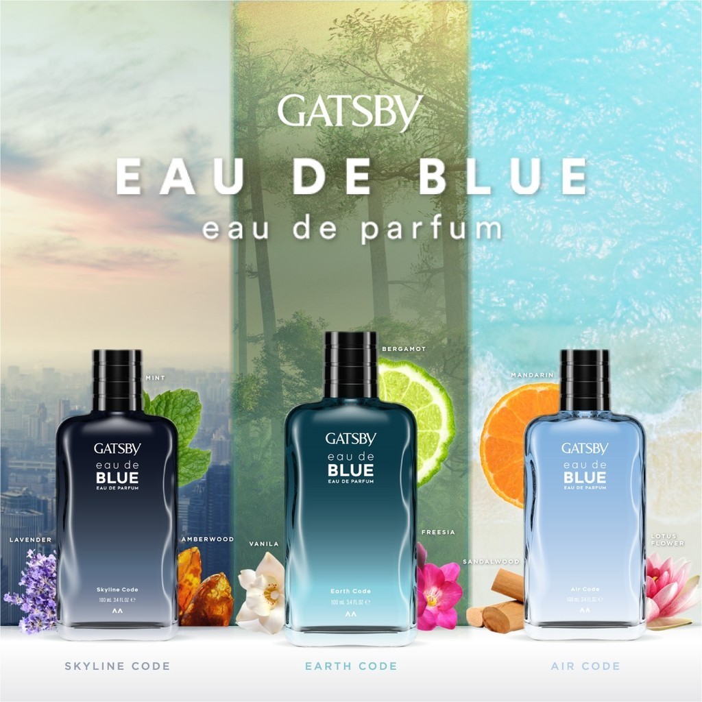 GATSBY Eau De Blue Parfum 100ml | Shopee Malaysia