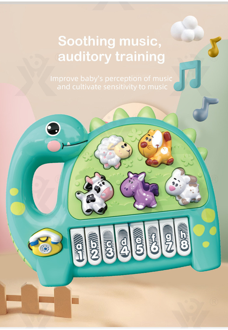 [Music & Sound] Animal Music Paradise Series Baby Toddler Musical Toy ...