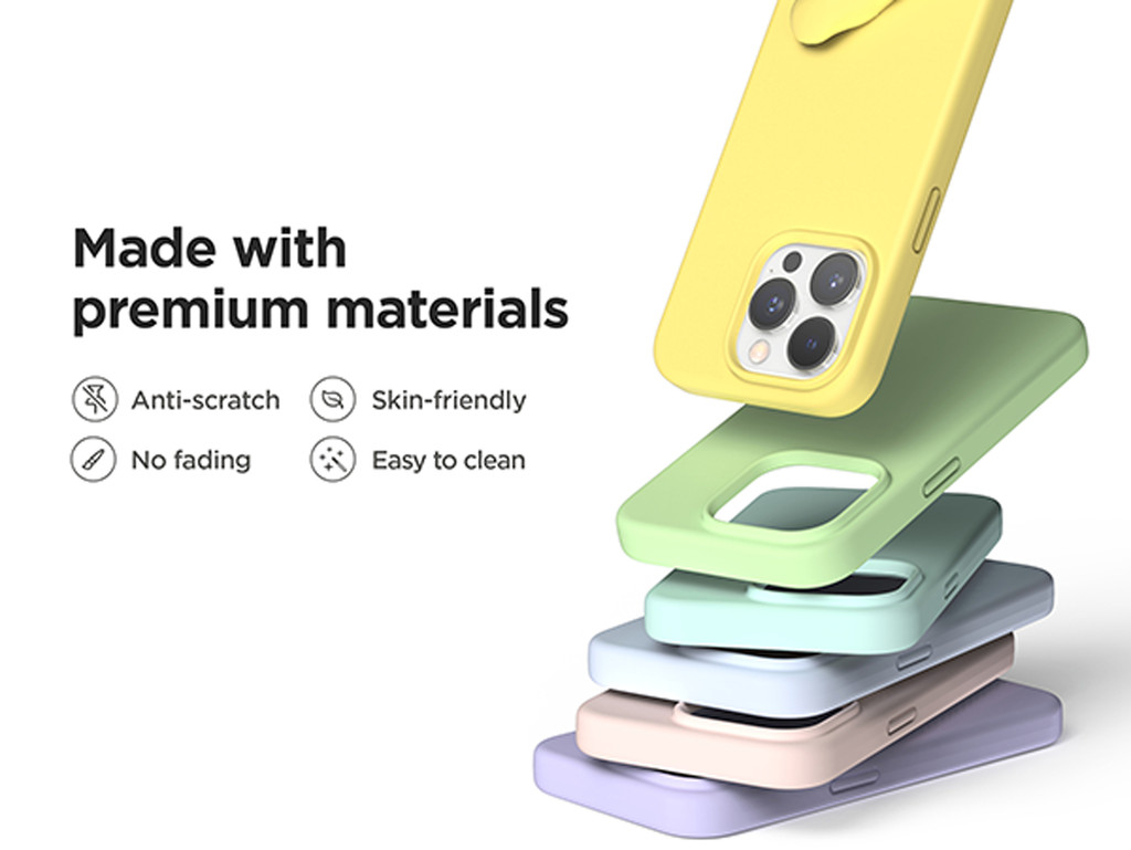 elago iP15 Pro Max Premium Liquid Silicone case Compatible for iPhone ...