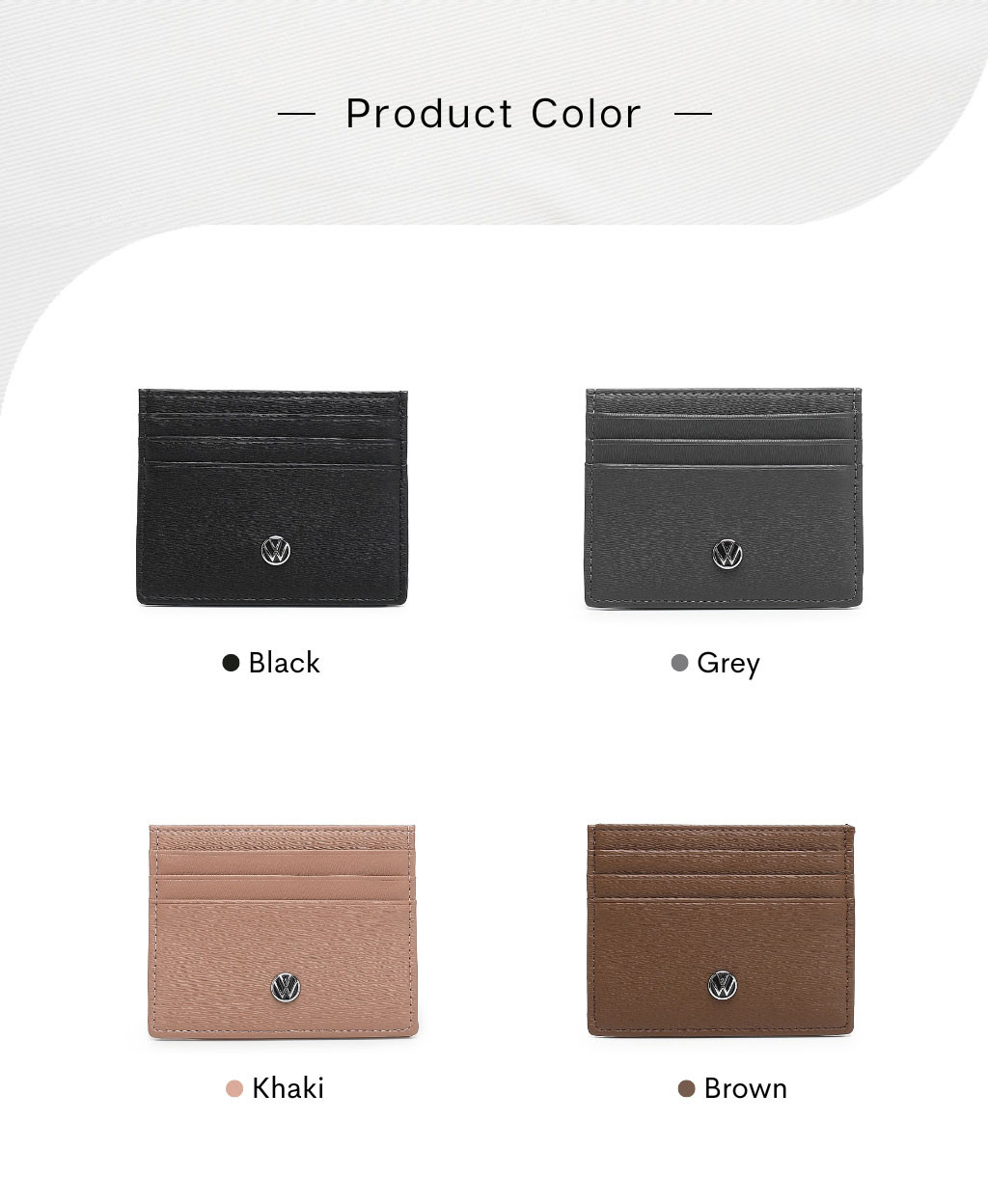 [Clearance] Volkswagen Unisex Card Holder - Multi Colour VWW 146 ...