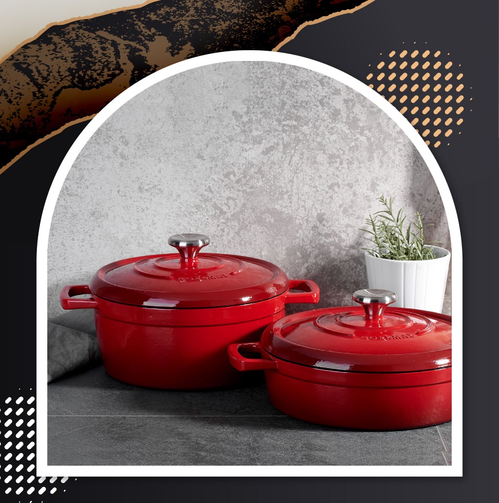 Korkmaz Black Cast Iron Square Grill Pan - Made in Turkey | Shopee Malaysia