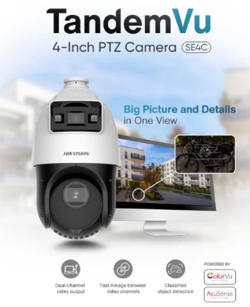 Hikvision DS-2SE4C425MWG-E (14F0) Hikvision TandemVu Acusense ColorVu ...