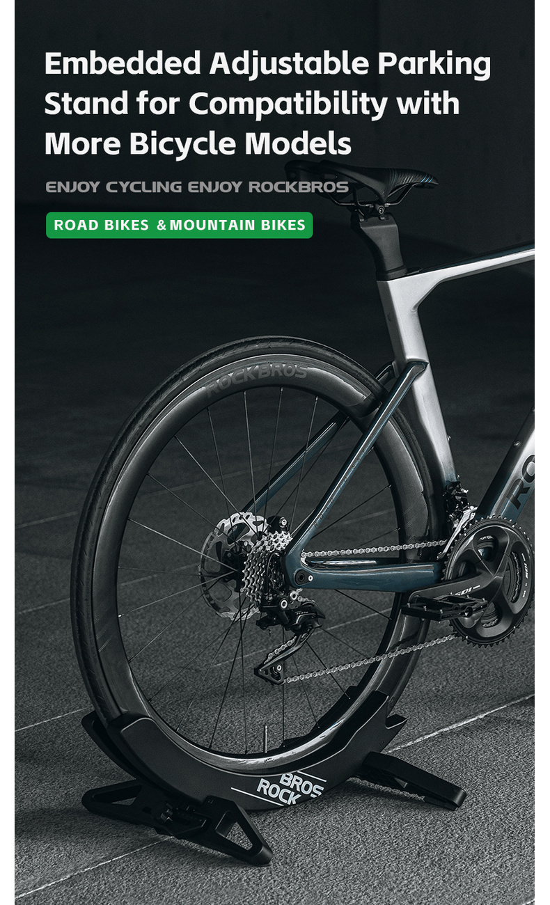 【MY Delivery】ROCKBROS Bicycle Stand Rack Floor Stand Road Bike ...
