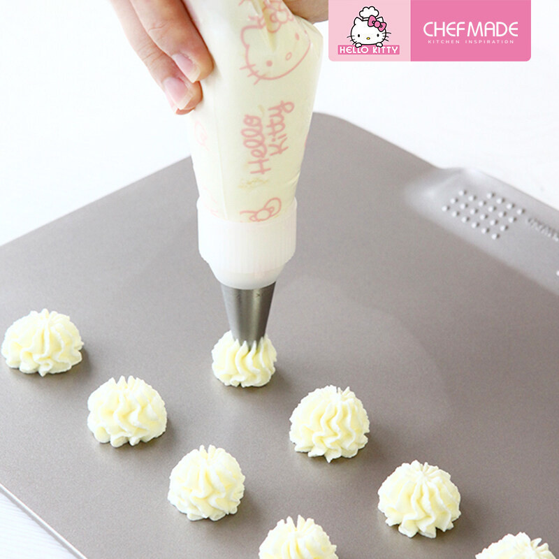 [CHEFMADE.os] HELLO KITTY 14" Pastry Cream Bag Disposable Decorating ...