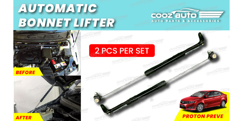 PROTON PREVE KOMO FRONT HOOD DAMPER BONNET GAS LIFTER TWIN STRUT ...