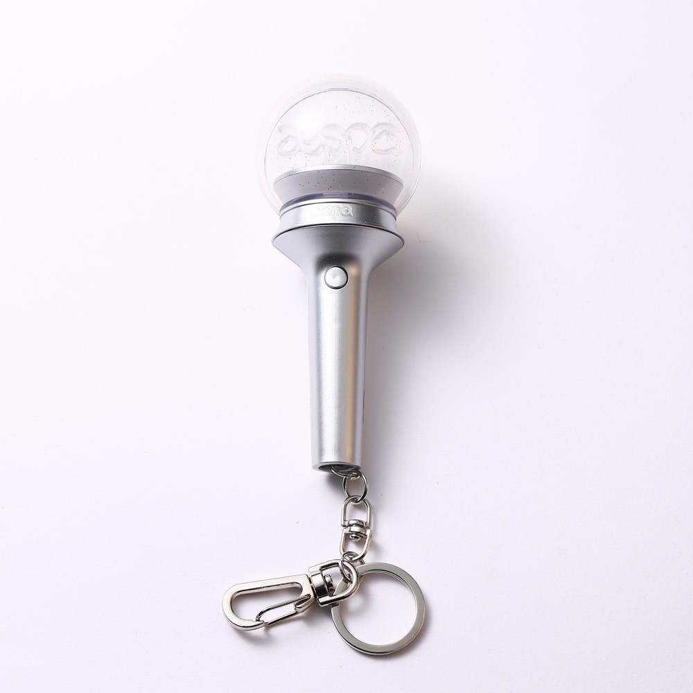 Kpop Idol KARINA GISELLE WINTER NINGNING Lightstick Keyring Lamp Mini ...
