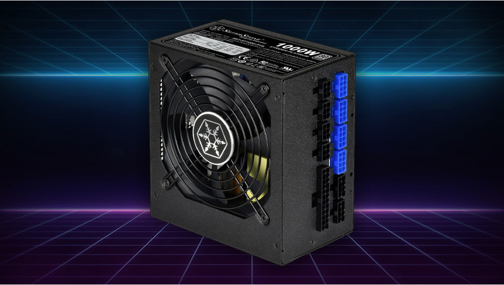 SilverStone ST1000-PTS 1000W 80+ Platinum Full Modular Power Supply ...