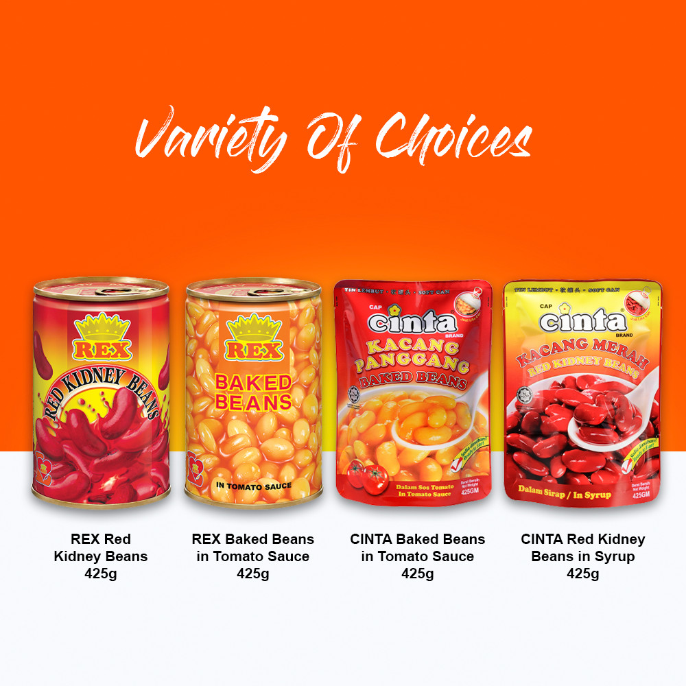Rex Red Kidney Beans (400g x 12) | Shopee Malaysia