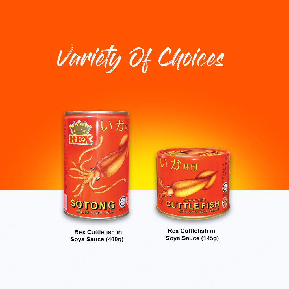 Rex Cuttlefish in Soya Sauce (145g x 3) | Shopee Malaysia