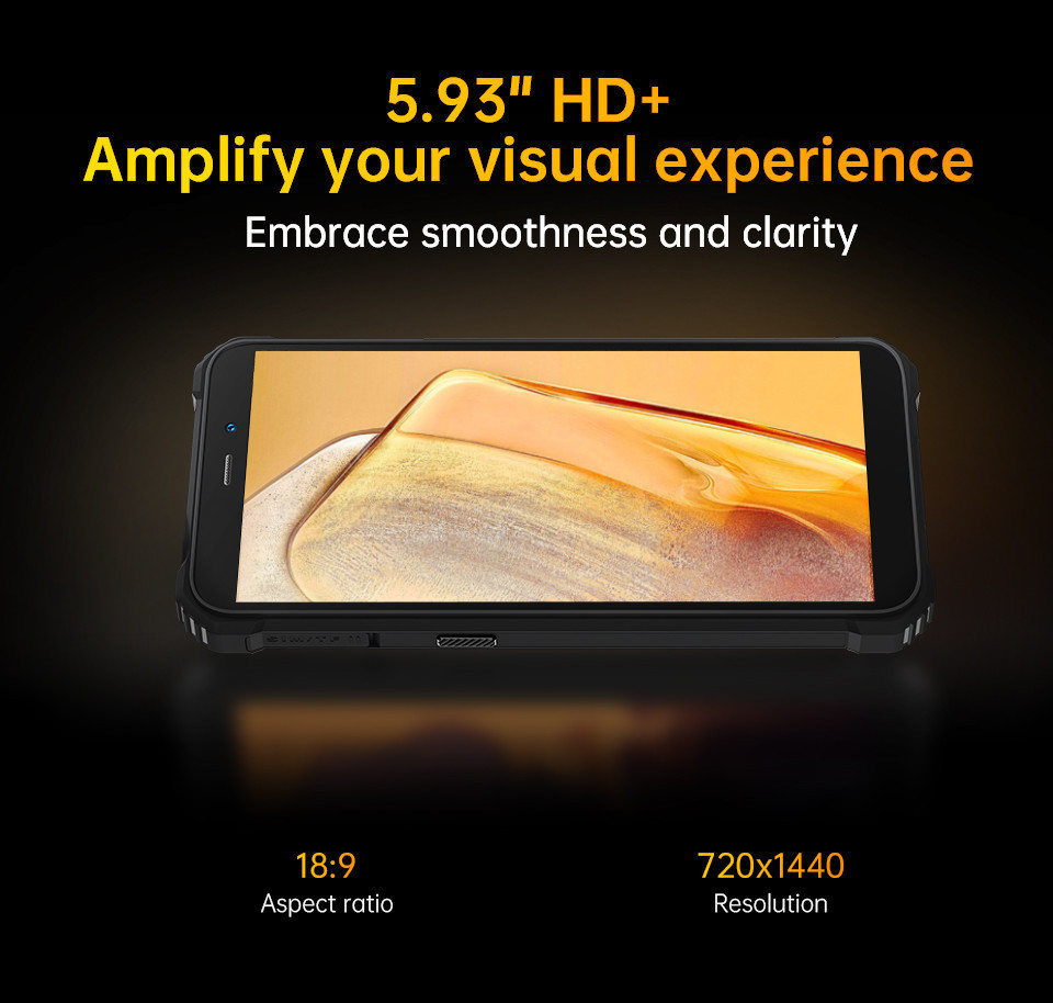 OUKITEL WP32 12GB+128GB 6300mAh Android IP68/IP69K Mobiles 5.93"HD+ ...