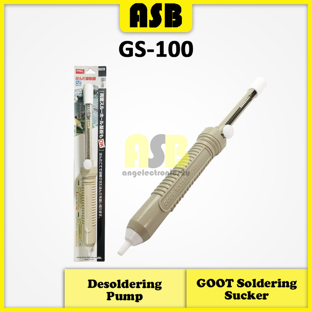 (1pc) Goot GS-100 Soldering Sucker ( GS-100 / GS-108 ) | Shopee Malaysia