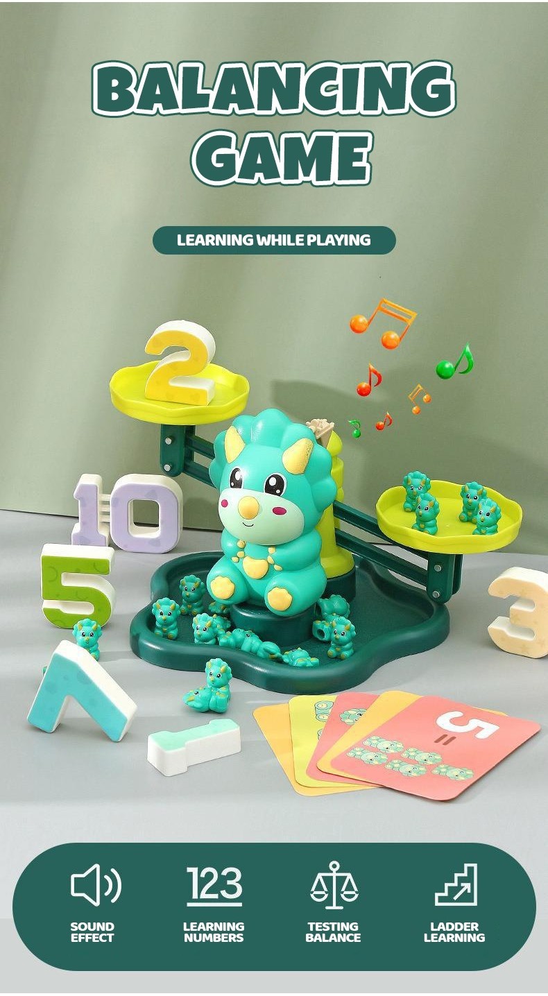 Mathematical Arithmetic Educational Balancing Toys Educate Kids ...