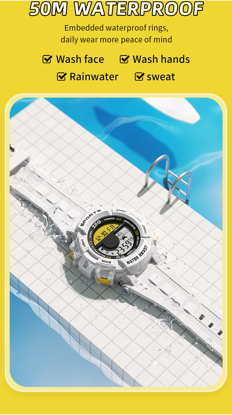 【RM25 OFF】ZGO Minions Big Eye Cute jam tangan budak lelaki Waterproof ...