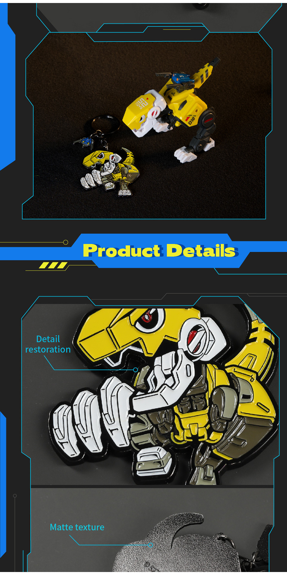 52TOYS BEASTBOX Series DIO Metal Keychain | Shopee Malaysia