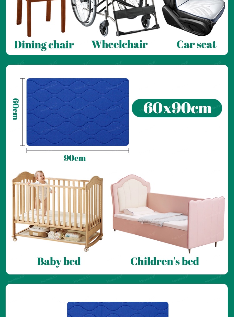 Waterproof Bed Sheet Mattress Protector Lapik Tilam Kalis Kencing ...