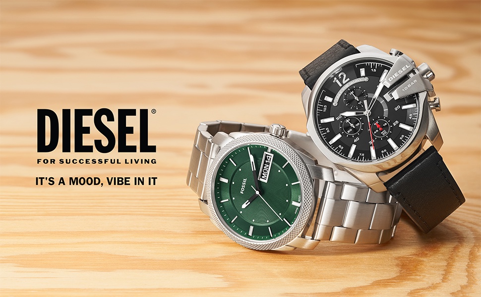 Diesel Master Chief Chronograph Watch DZ4180 | Shopee Malaysia