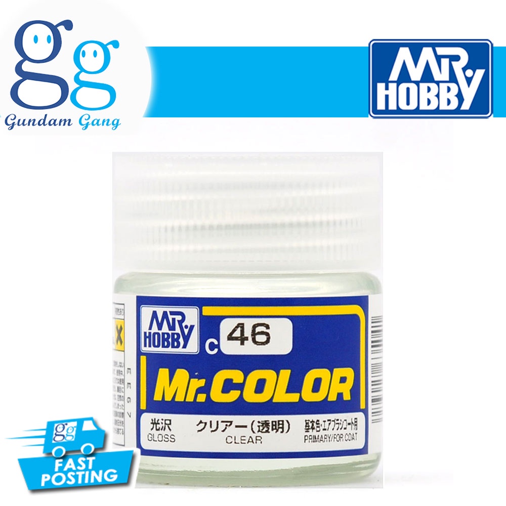 Mr. Color Clear Series Paint C30 C45 C46 C47 C48 C49 C50 C101 C138 C182 ...