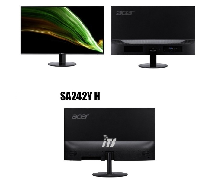 Acer 23.8" SA241Y A 1ms 75Hz / SA242Y H 1ms 100Hz Ultra Slim VA Panel ...