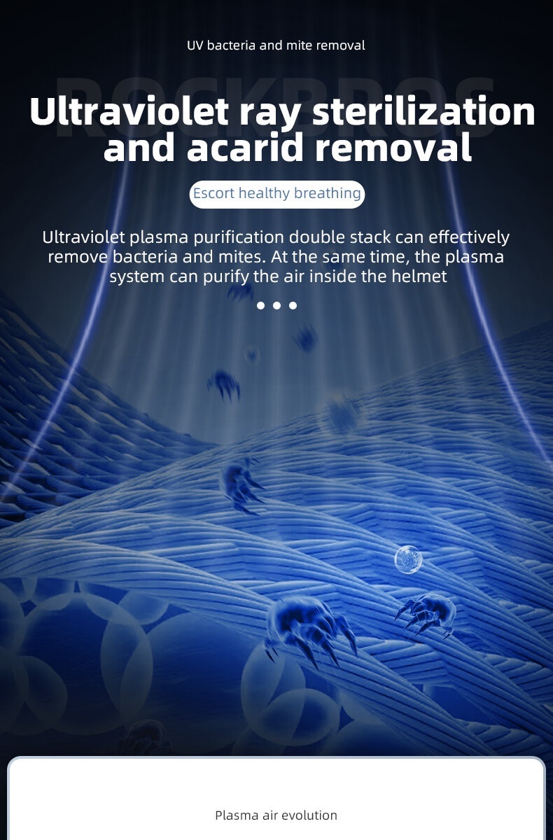 ROCKBROS Helmet Drying Rack Sterilization And Disinfection Cycling ...