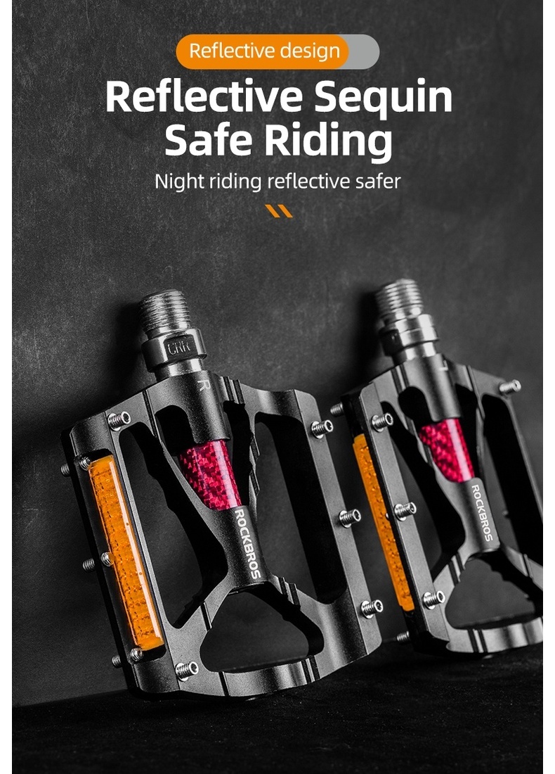 【MY Delivery】ROCKBROS CNC High Quality Bike Pedal Smooth Sealed 2 ...