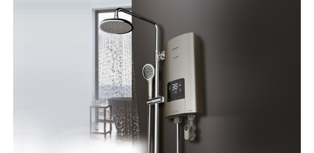Panasonic Water Heater Home Shower N Series Jet Pump With Rain Shower ...