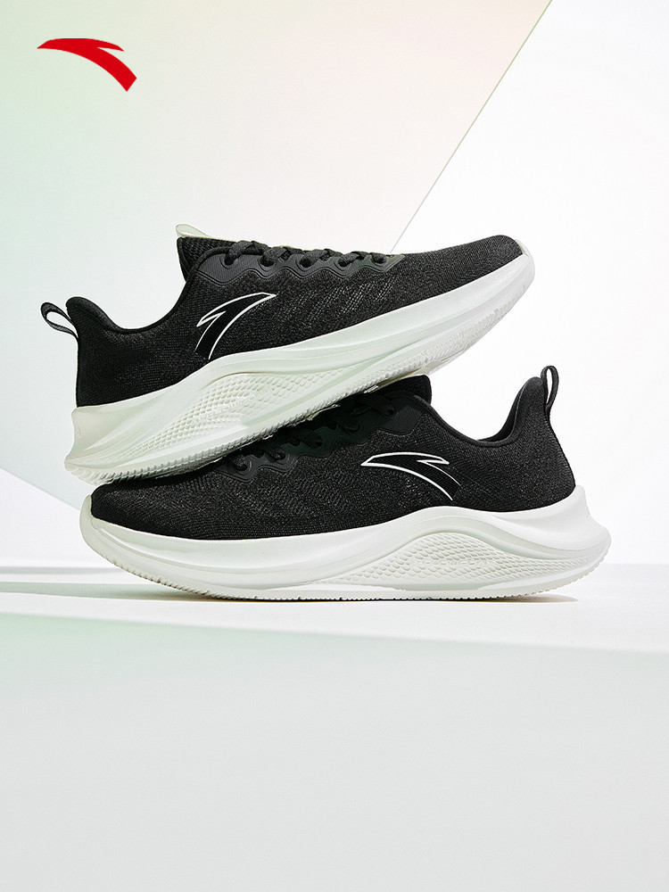 ANTA Men Basic Running Shoes 9124B5509-4 Black (Kasut Larian) | Shopee ...