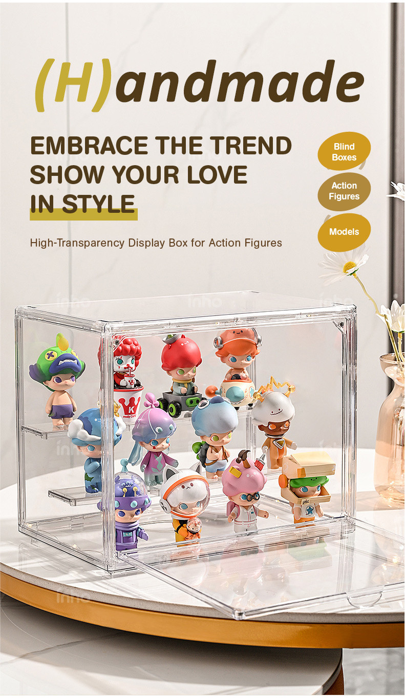INHO L27cm (1-3pcs/set) Acrylic Collectible Blind Boxes Toy Model ...
