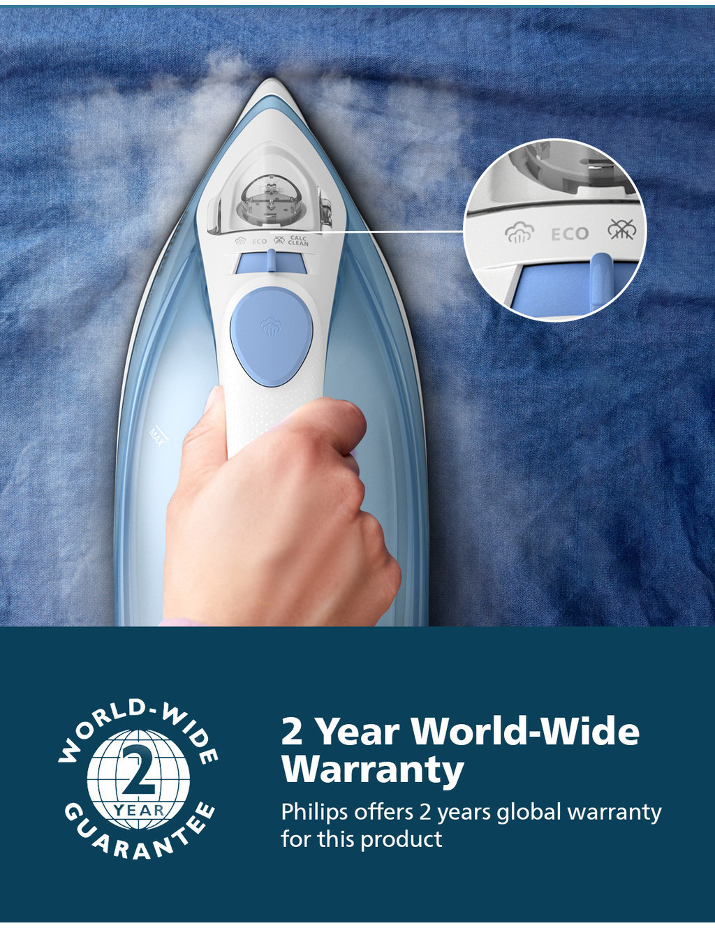 Philips 1000 Series Steam Iron (1400W) DST1010 | DST1010/20 | Shopee ...