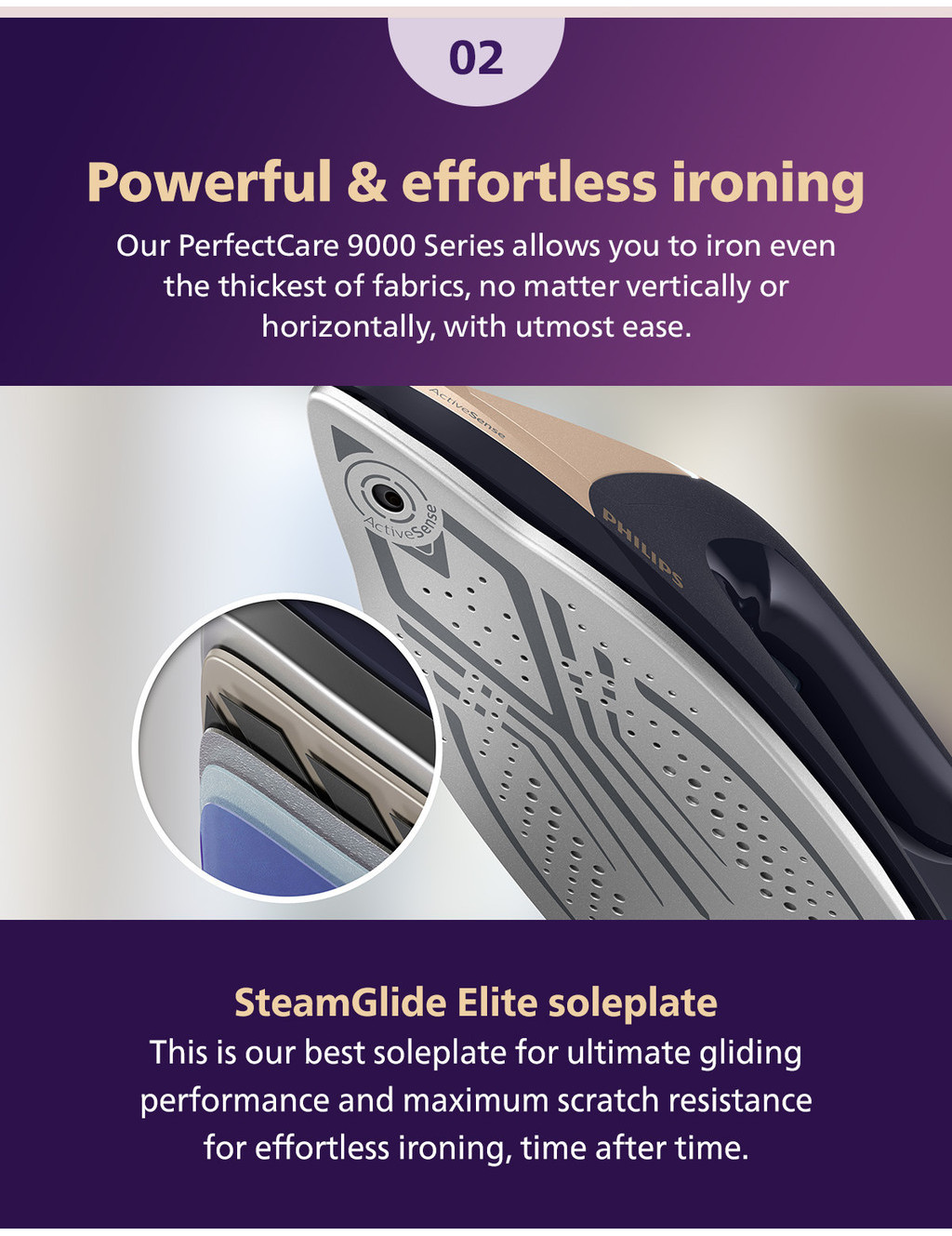Philips PSG9050 | Steam Generator Iron | Smart, Powerful, Compact ...