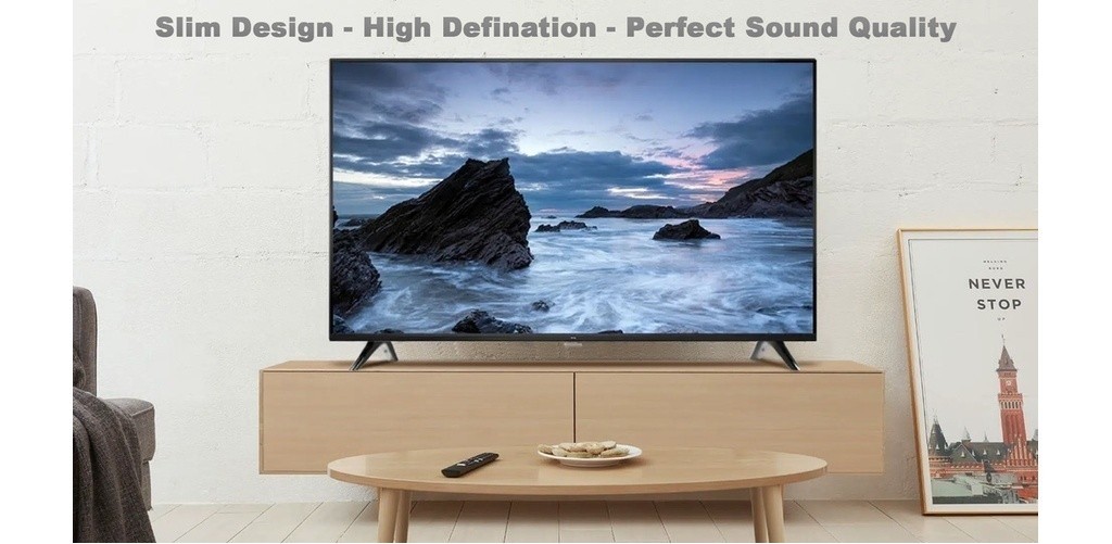 TCL 32D3000 32'' HD ART Slim Dolby Digital DVB-T2 MyTV LED TV ...